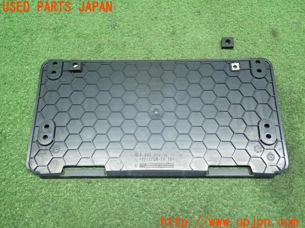 ベンツGLA220(X156系)2018y 純正 リア ナンバープレートベース A0008101611 ライセンスプレート 中古 の商品画像 ...